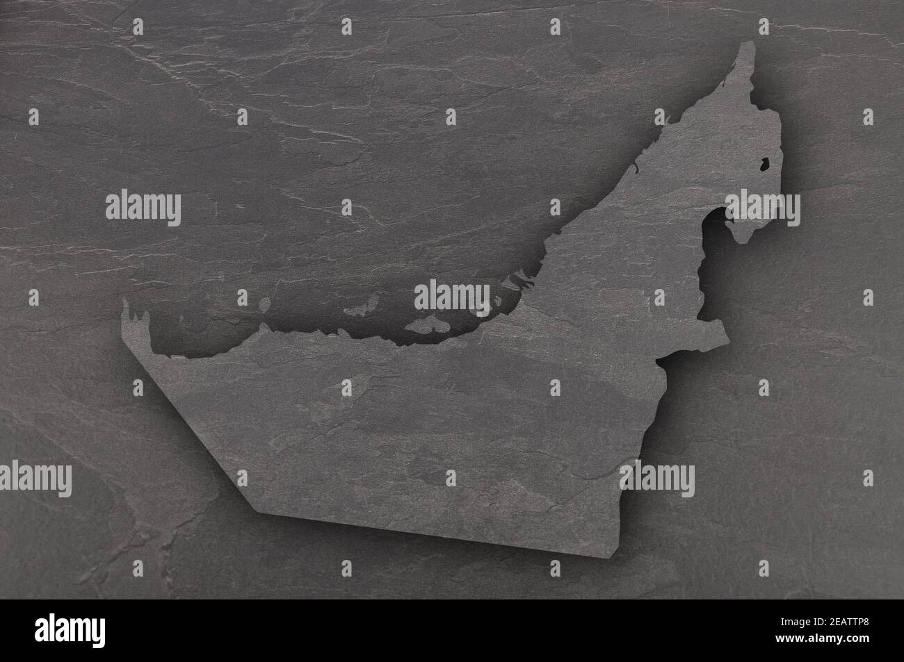 United arab emirates map hi-res stock photography and images - Alamy