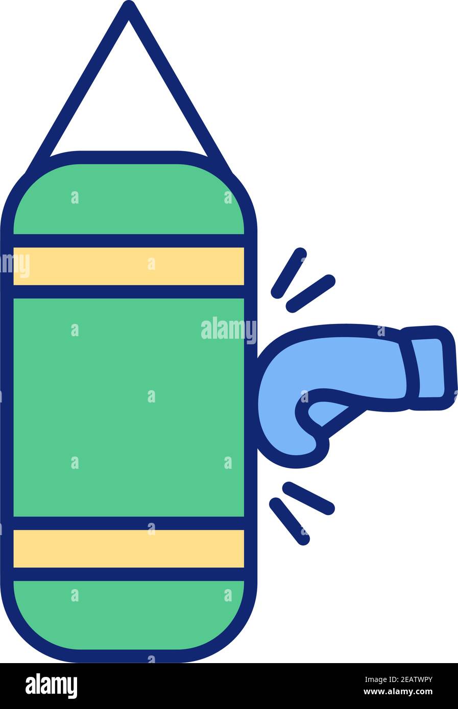 Boxing pictogram hi-res stock photography and images - Alamy