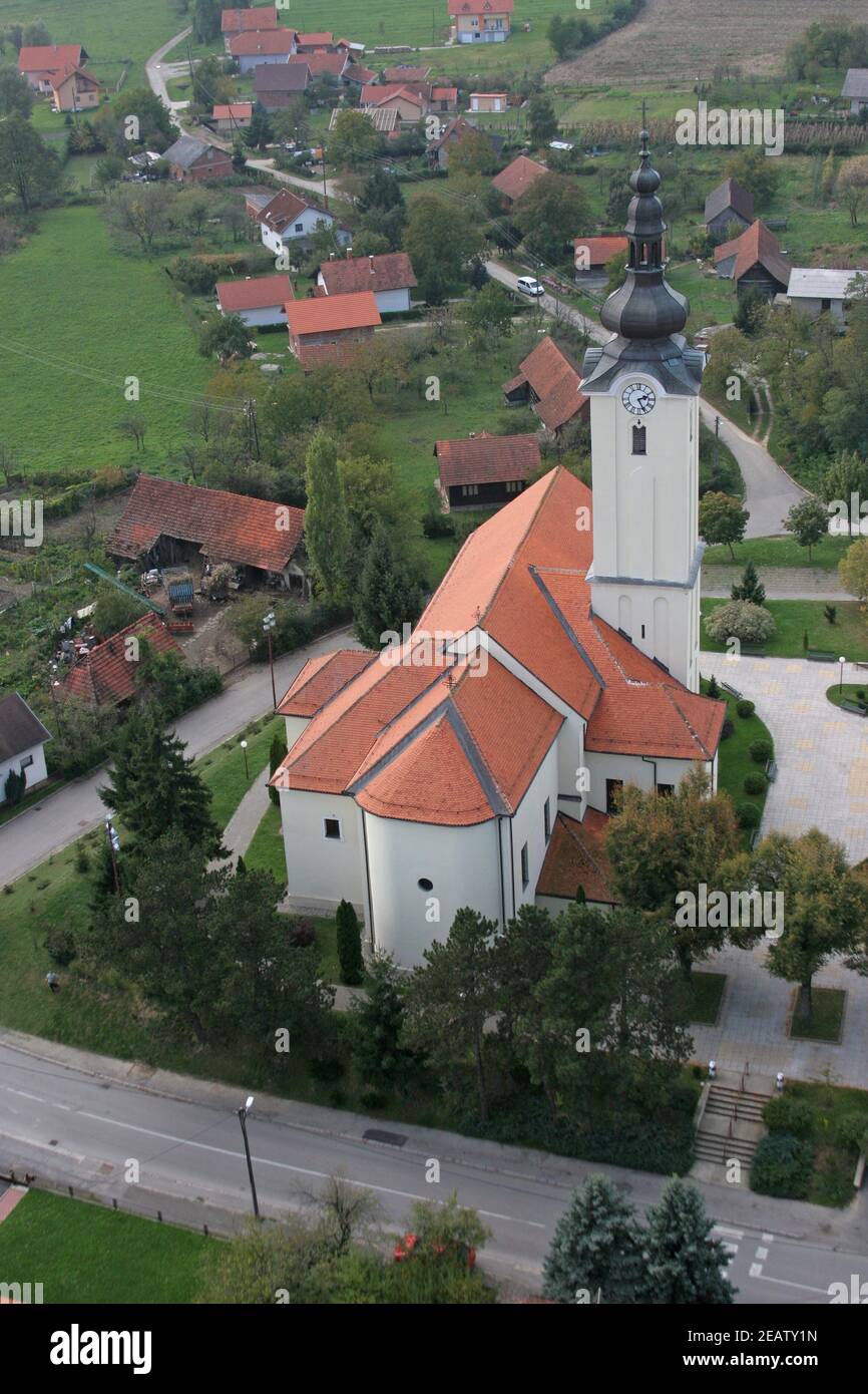 Church of the Assumption of the Virgin Mary in Klostar Ivanic, Croatia ...