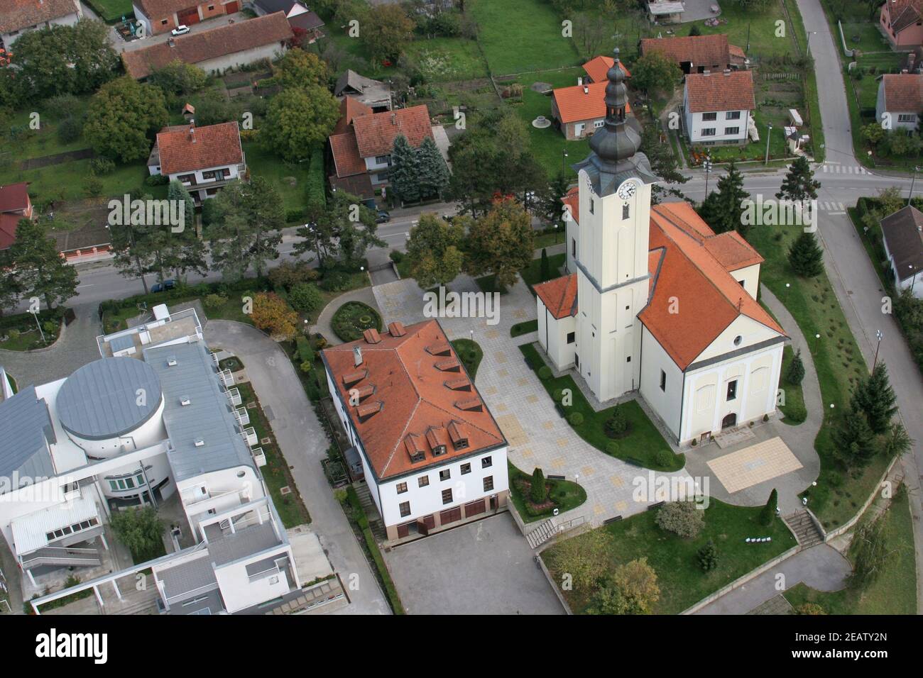 Church of the Assumption of the Virgin Mary in Klostar Ivanic, Croatia ...