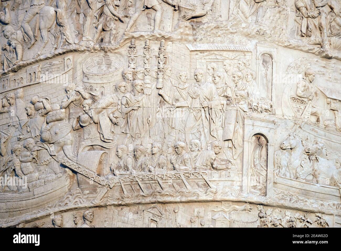 Trajan Column is a Roman triumphal column in Rome, Italy, that ...