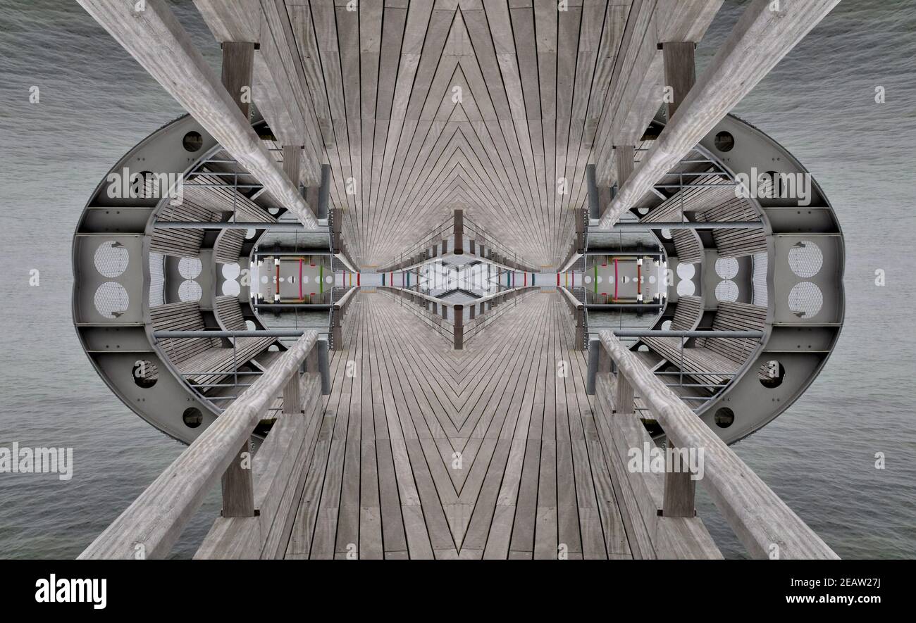 Futuristic pier hi-res stock photography and images - Alamy