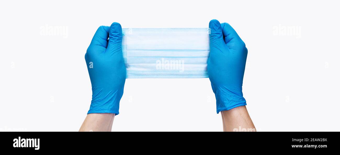 Medical mask finger hi-res stock photography and images - Alamy