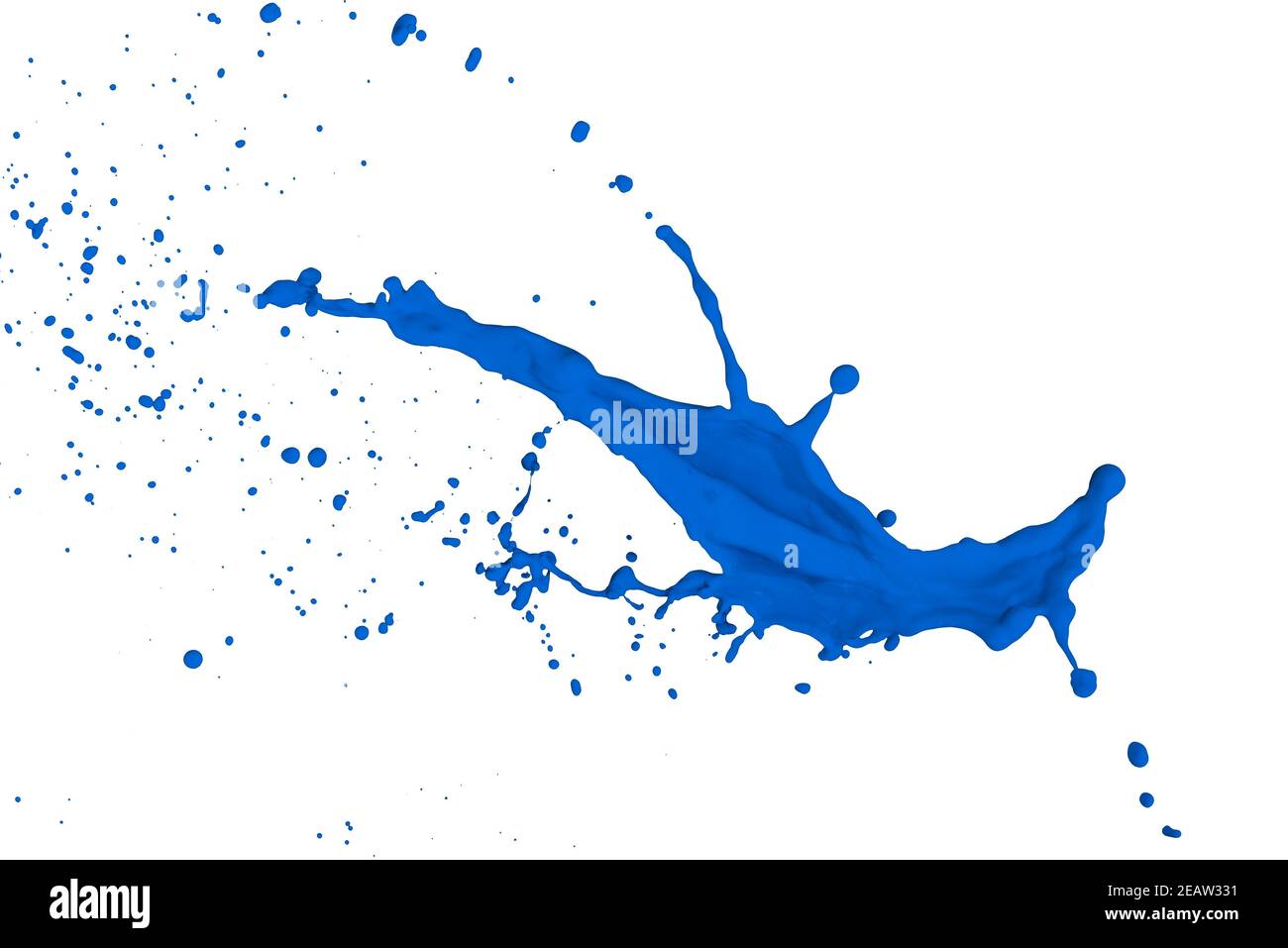 Dark blue paint splash isolated hi-res stock photography and images - Alamy