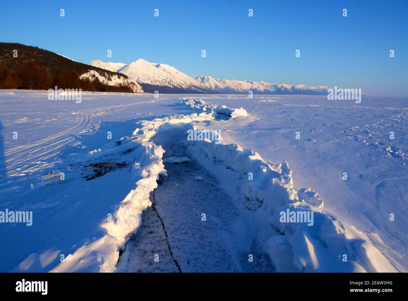 Listvyanka village lake baikal russia hi-res stock photography and ...