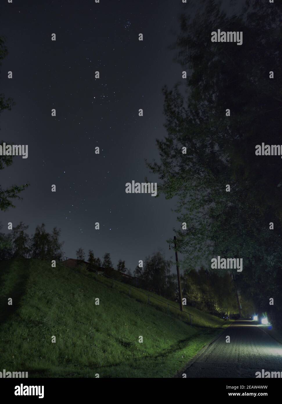 Beautiful view of the stars shining in the night sky - great for ...