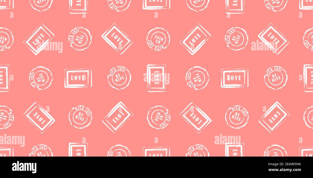 Valentine, seamless vector design. Beautiful abstract invitation card ...