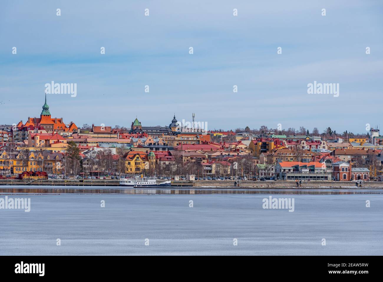 Cityscape of Ostersund in Sweden Stock Photo - Alamy