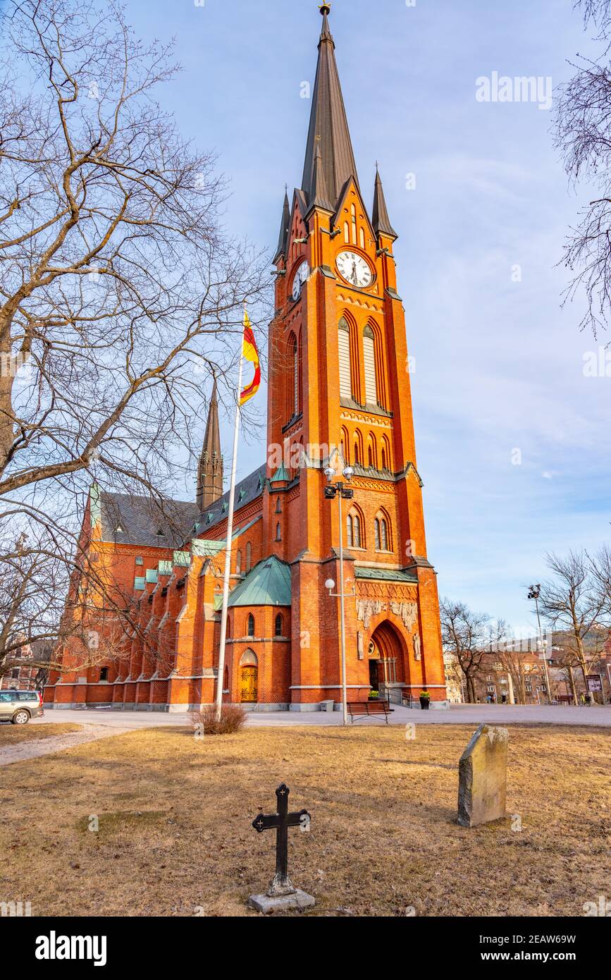 Gustav Adolf church in Sundsvall, Sweden Stock Photo - Alamy