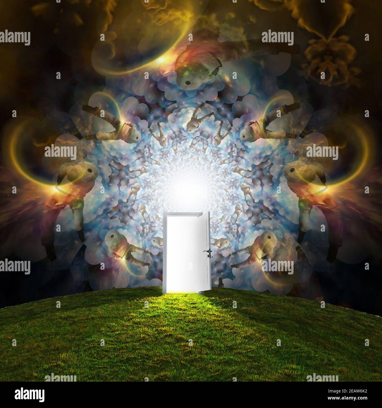 Dimension magic door portal hi-res stock photography and images - Alamy