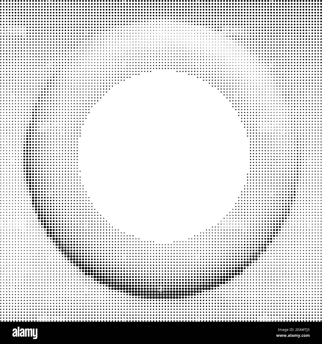 Halftone Pattern. Set of Dots. Dotted Texture on White Background ...