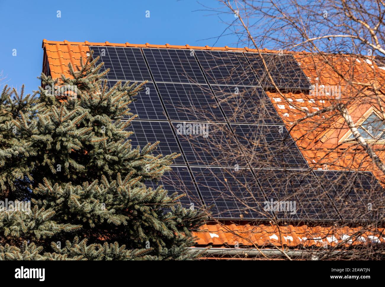 Pv panels station roof hi-res stock photography and images - Alamy