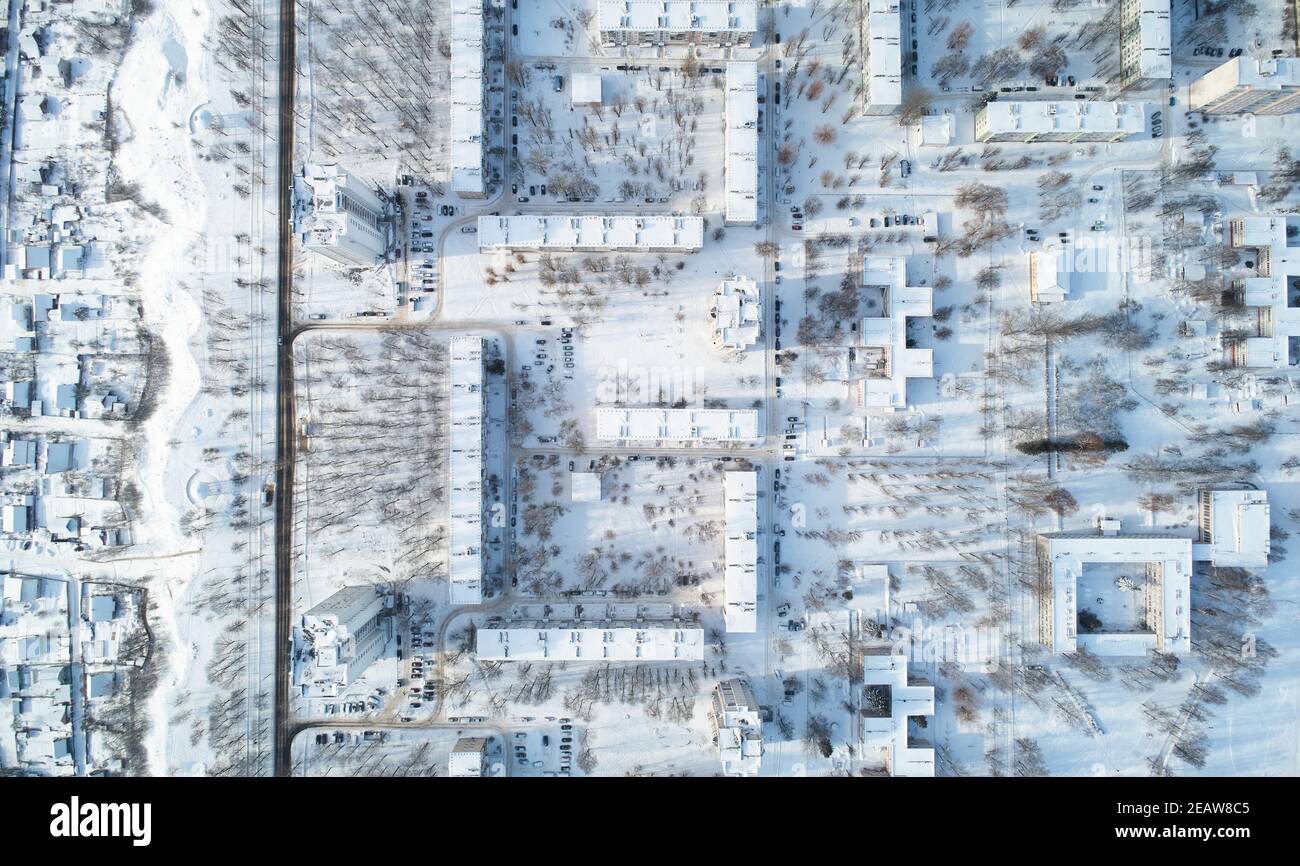 Aerial forest road map hi-res stock photography and images - Alamy