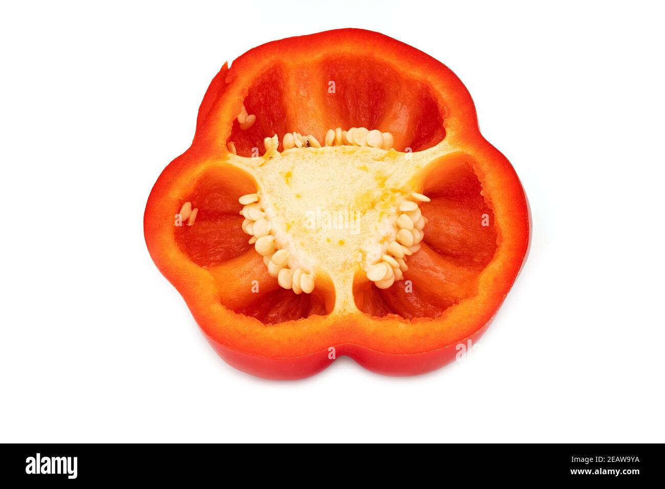 Red Bell Pepper Stock Photo - Alamy