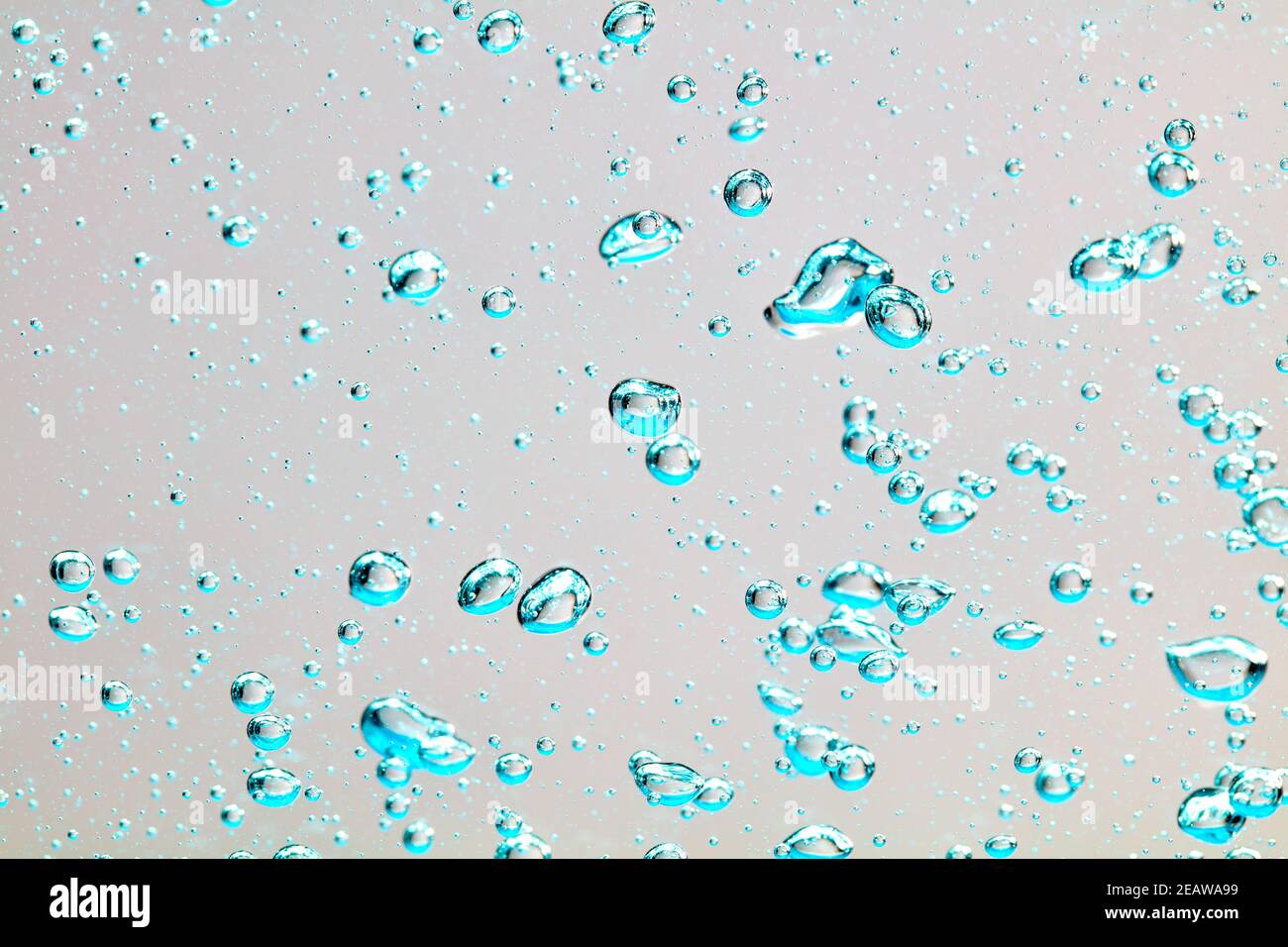 Transparent liquid air bubbles moving hi-res stock photography and ...
