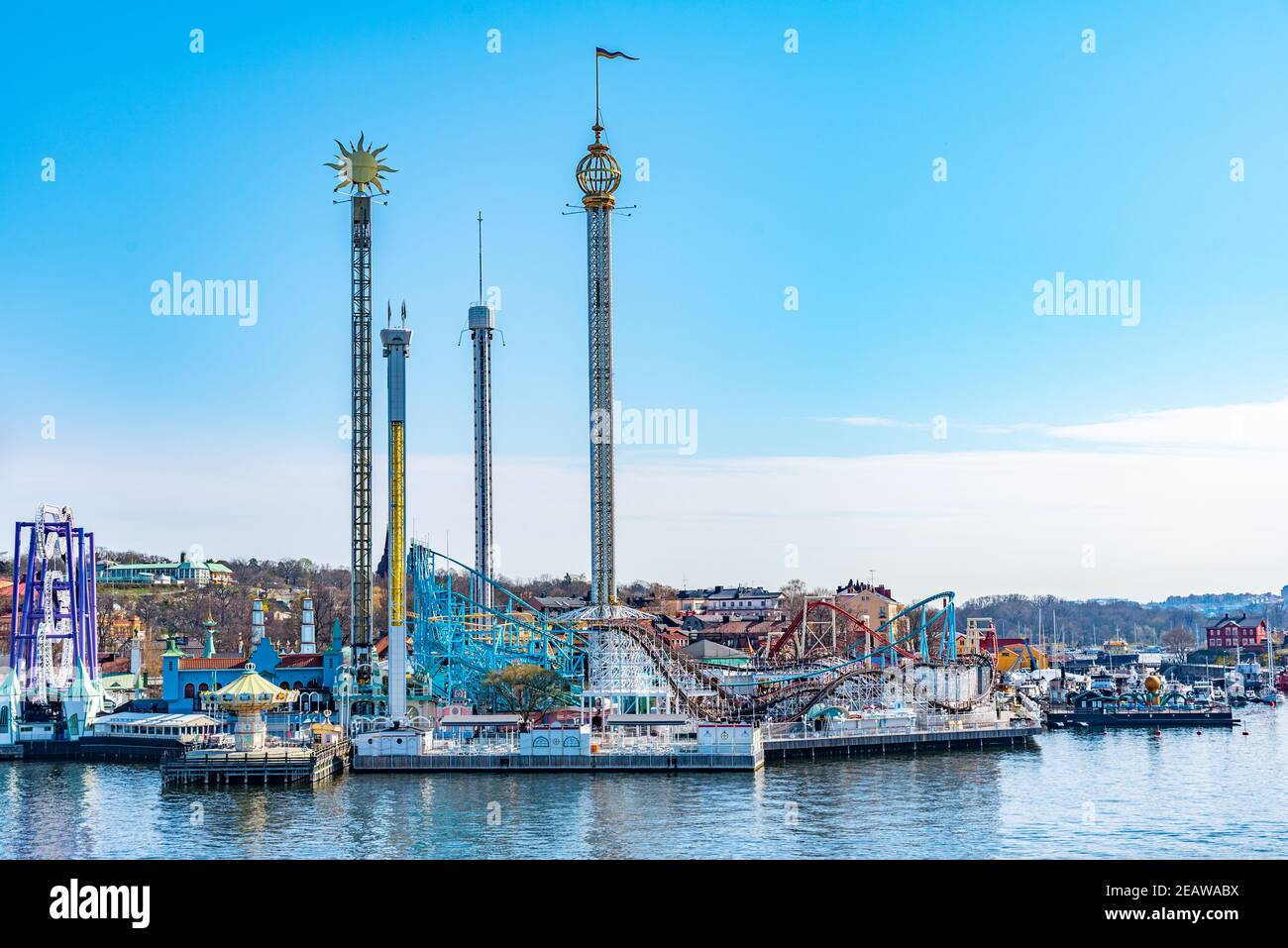 Stockholm grona lund theme park hi-res stock photography and images - Alamy