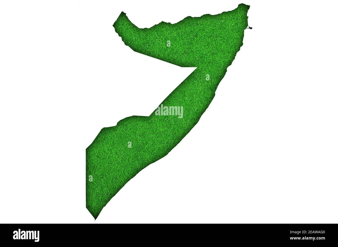 Somalia map Cut Out Stock Images & Pictures - Alamy