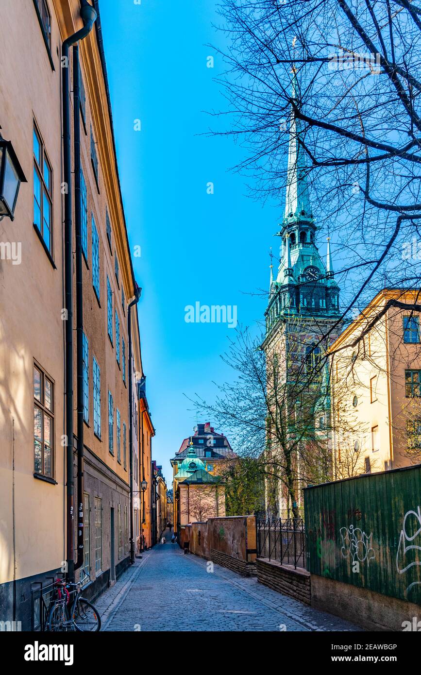 Gamla stan with tyska kyrka hi-res stock photography and images - Alamy