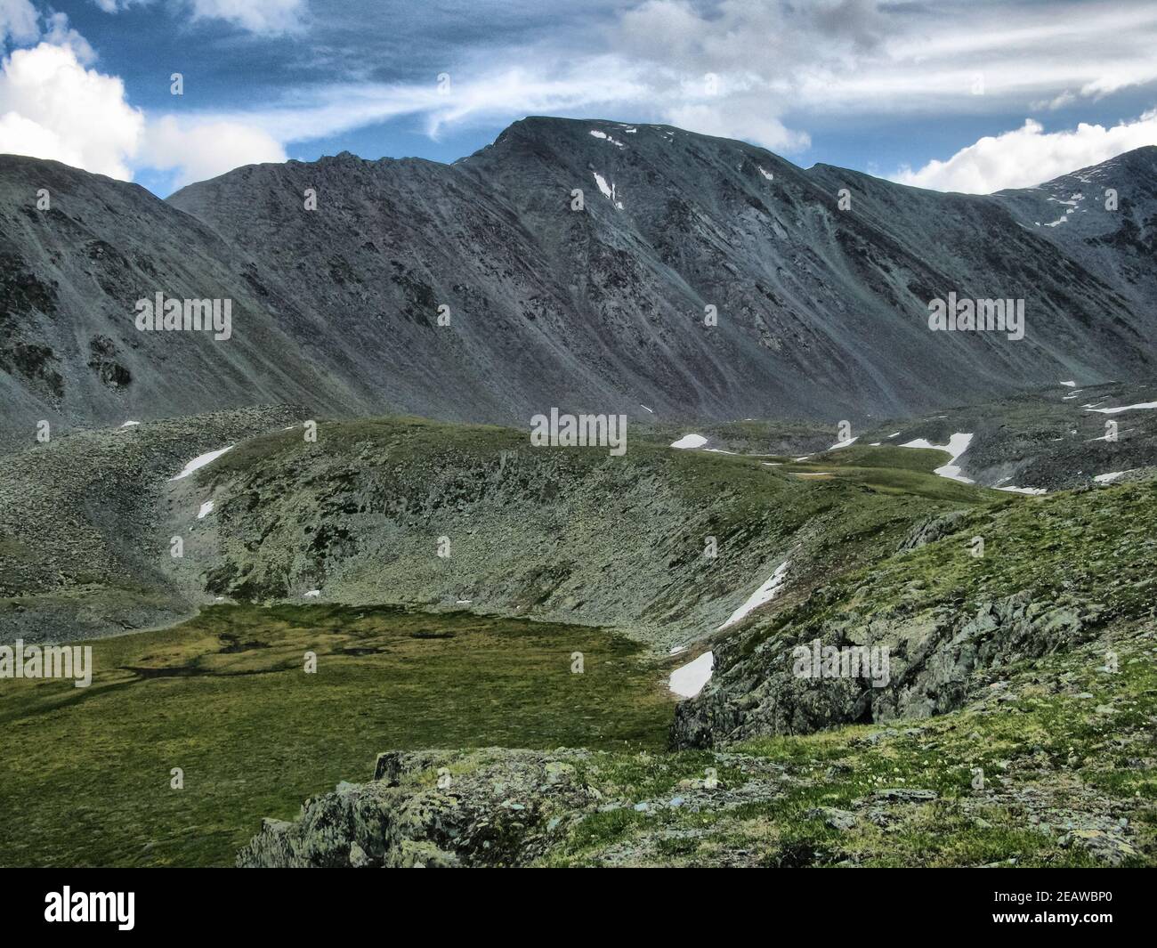 Nature is altai. Mountain landscape, forests and reservoirs of altai ...