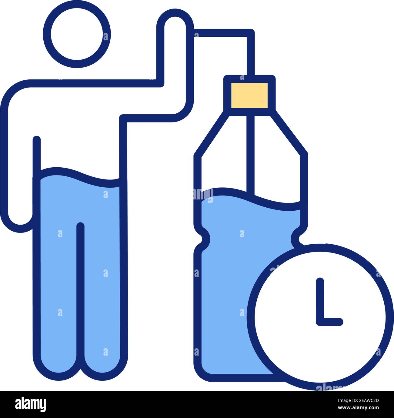 Hydration reminder Cut Out Stock Images & Pictures - Alamy