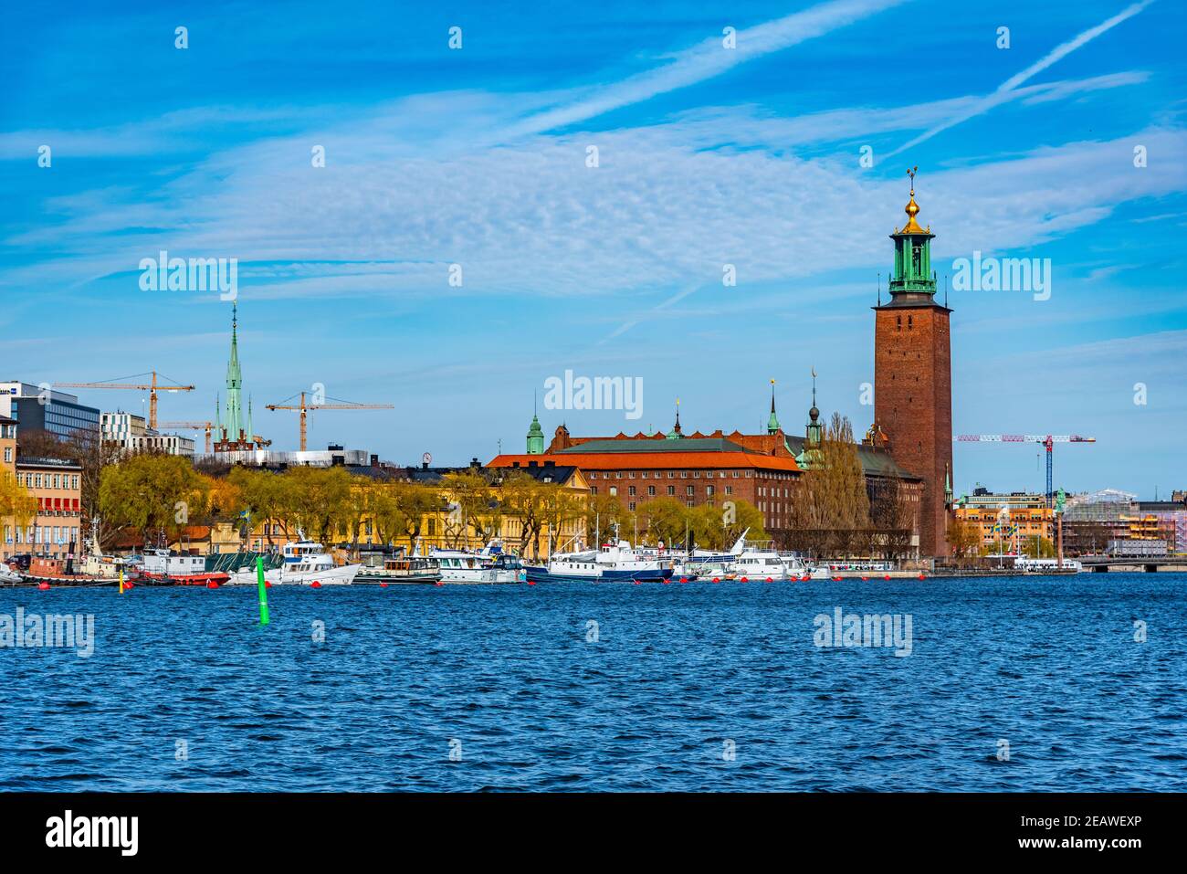 View of the town hall in Stockholm, Sweden Stock Photo - Alamy