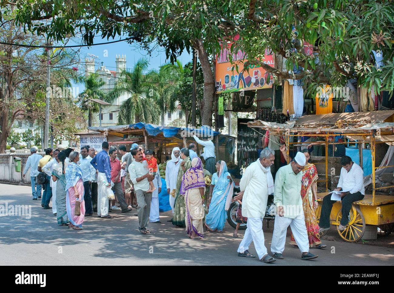 Goa stalls hi-res stock photography and images - Alamy