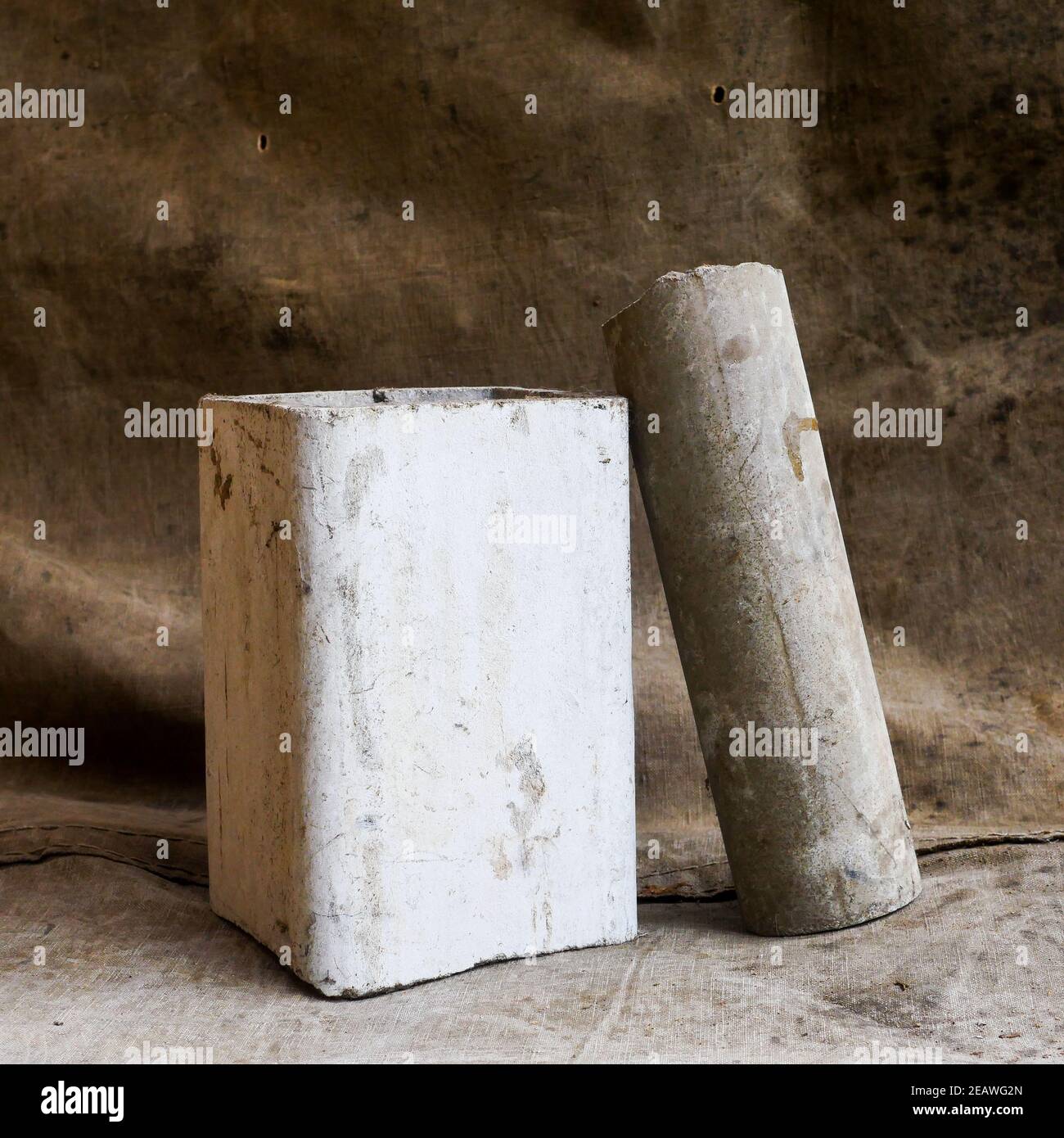 Fibro-cement elements, France Stock Photo - Alamy