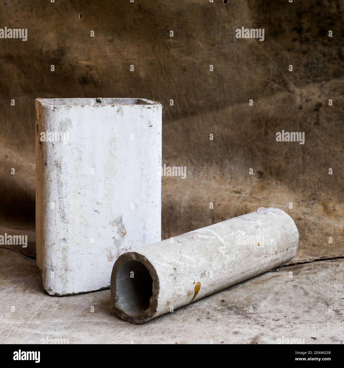Fibro-cement elements, France Stock Photo - Alamy