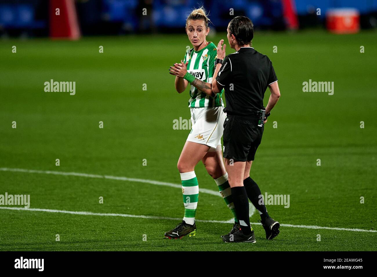 Barcelona, Spain. 10th Feb, 2021. Angela Sosa of Real Betis during the ...
