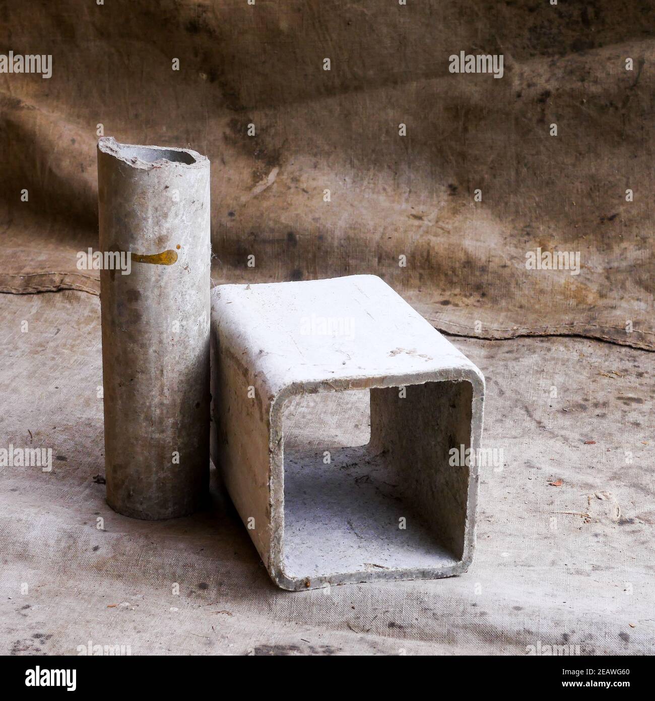Fibro-cement elements, France Stock Photo - Alamy