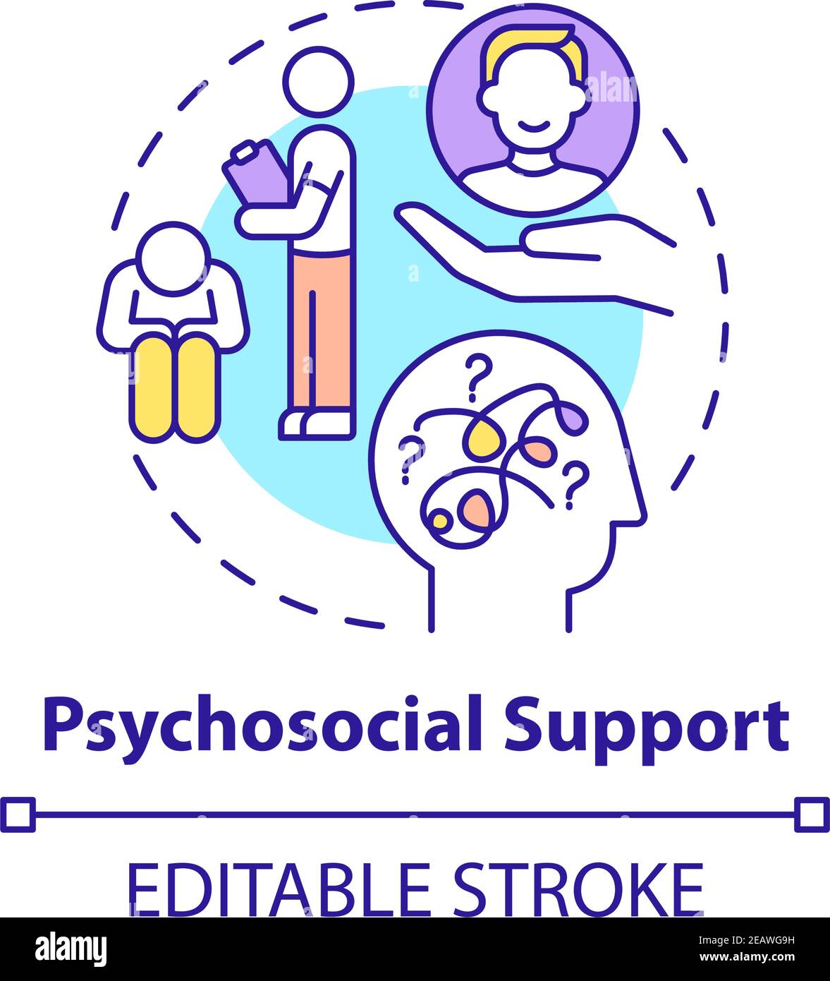 Psychosocial Support Concept Icon Stock Vector Image Art Alamy psychosocial-support-concept-icon-stock-vector-image-art-alamy