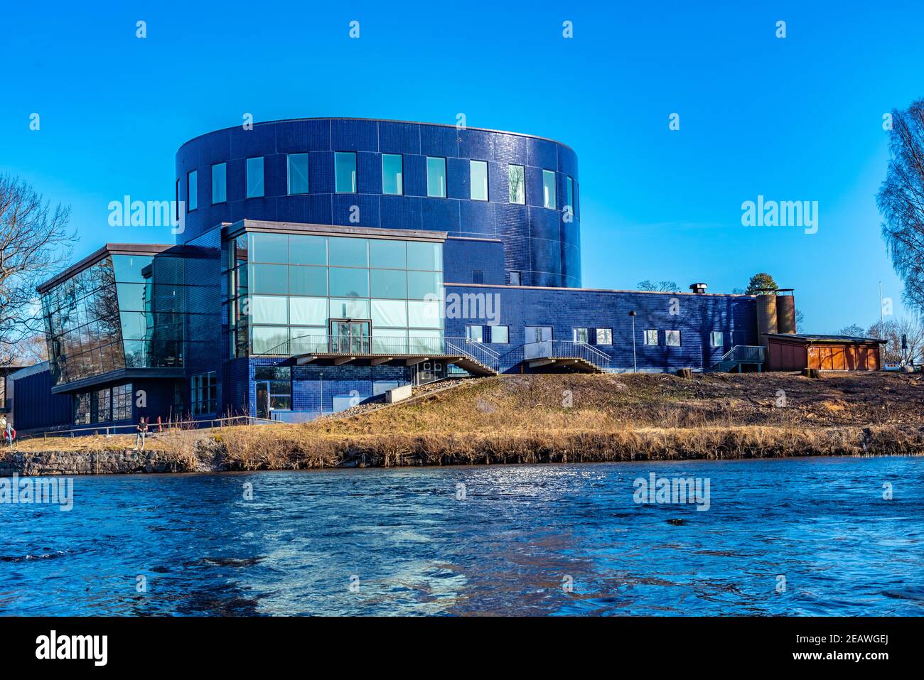 Concert hall in Gavle, Sweden Stock Photo - Alamy