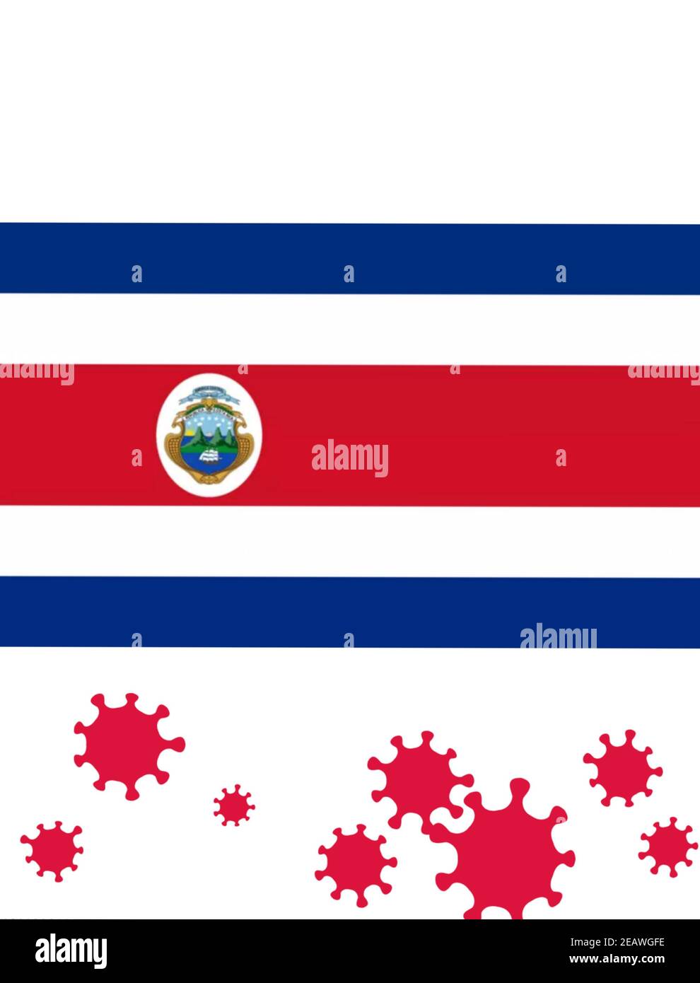 Coronavirus symbol background with the flags of the countries Stock ...