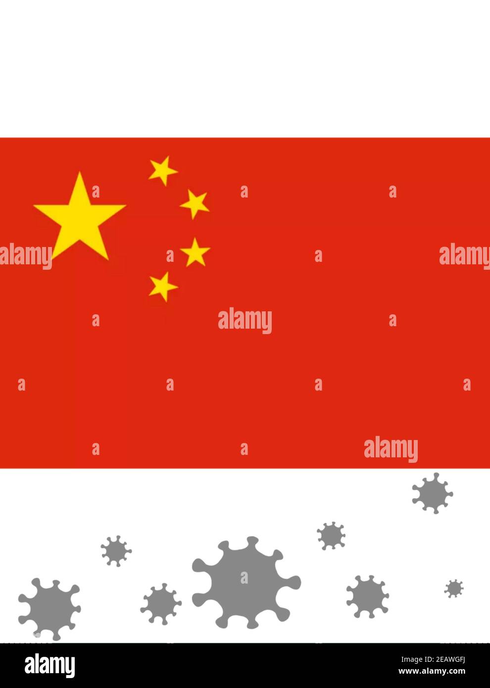 Coronavirus symbol background with the flags of the countries Stock ...