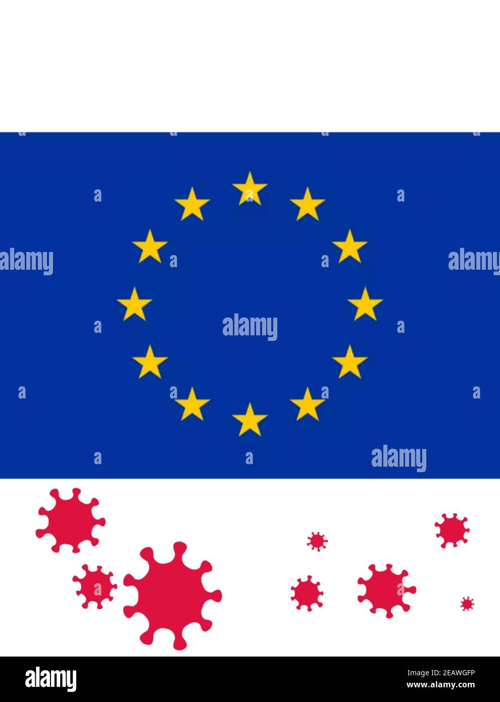 Coronavirus symbol background with the flags of the countries Stock ...