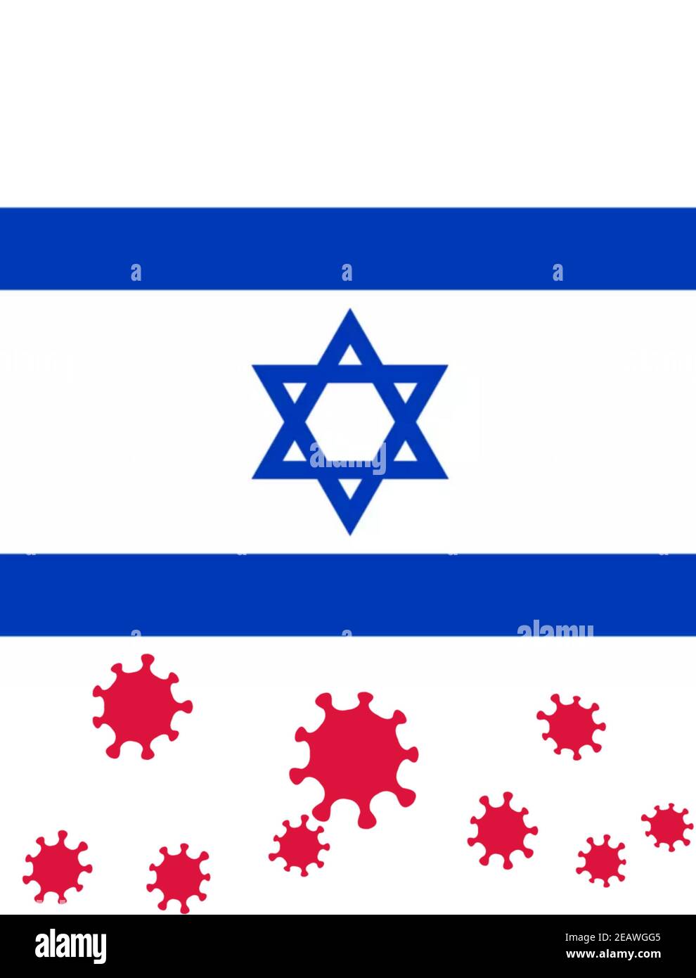 Coronavirus symbol background with the flags of the countries Stock ...