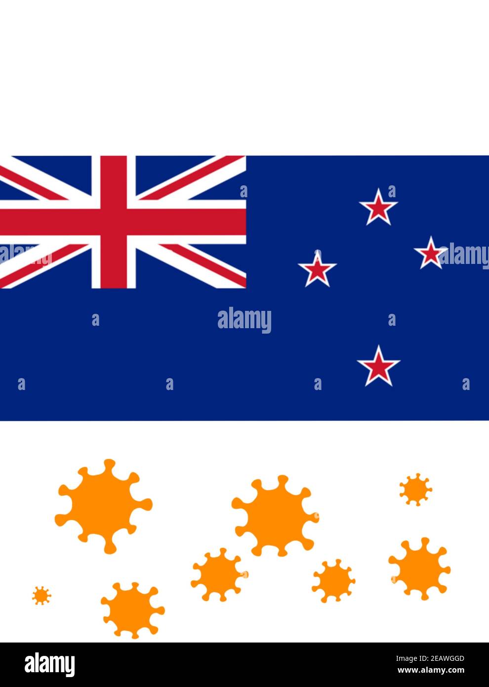 Coronavirus symbol background with the flags of the countries Stock ...