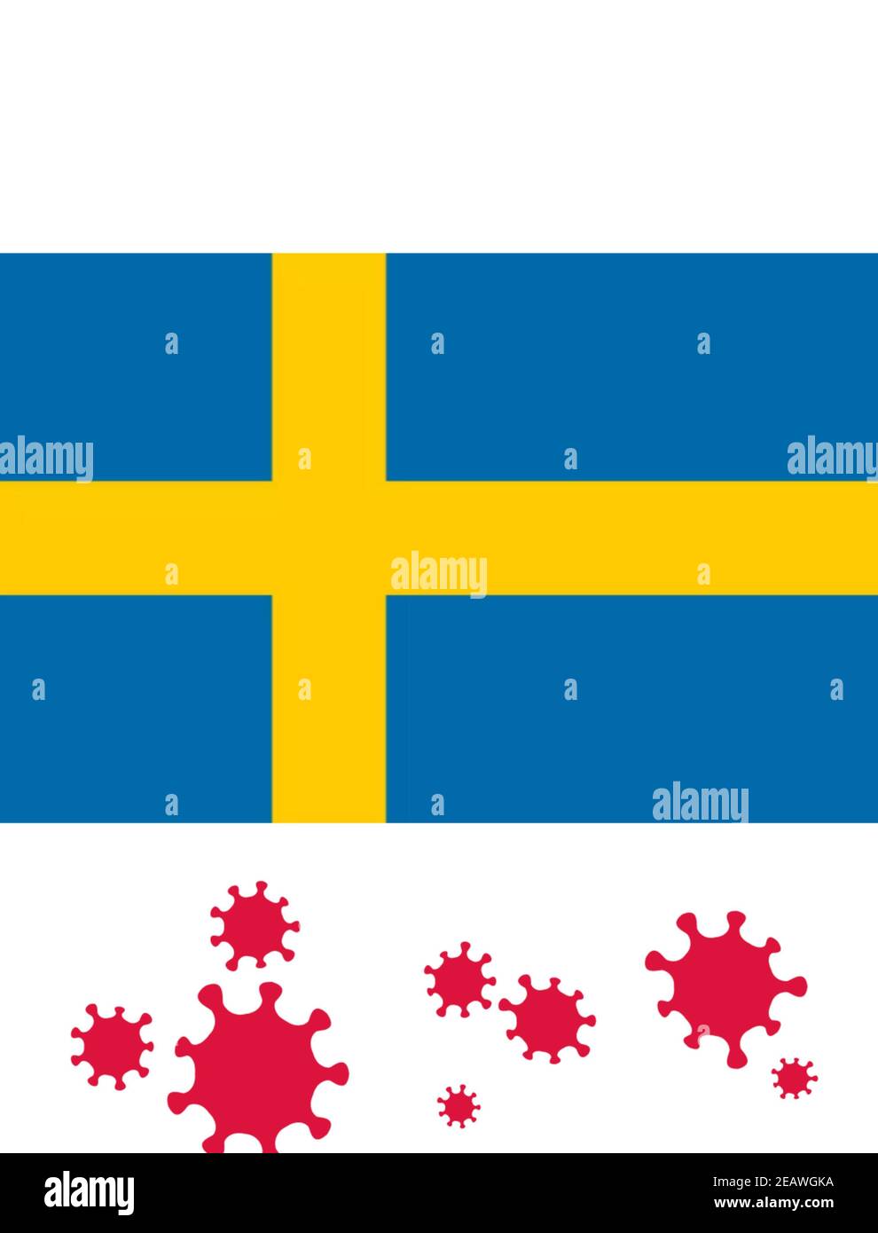 Coronavirus symbol background with the flags of the countries Stock ...