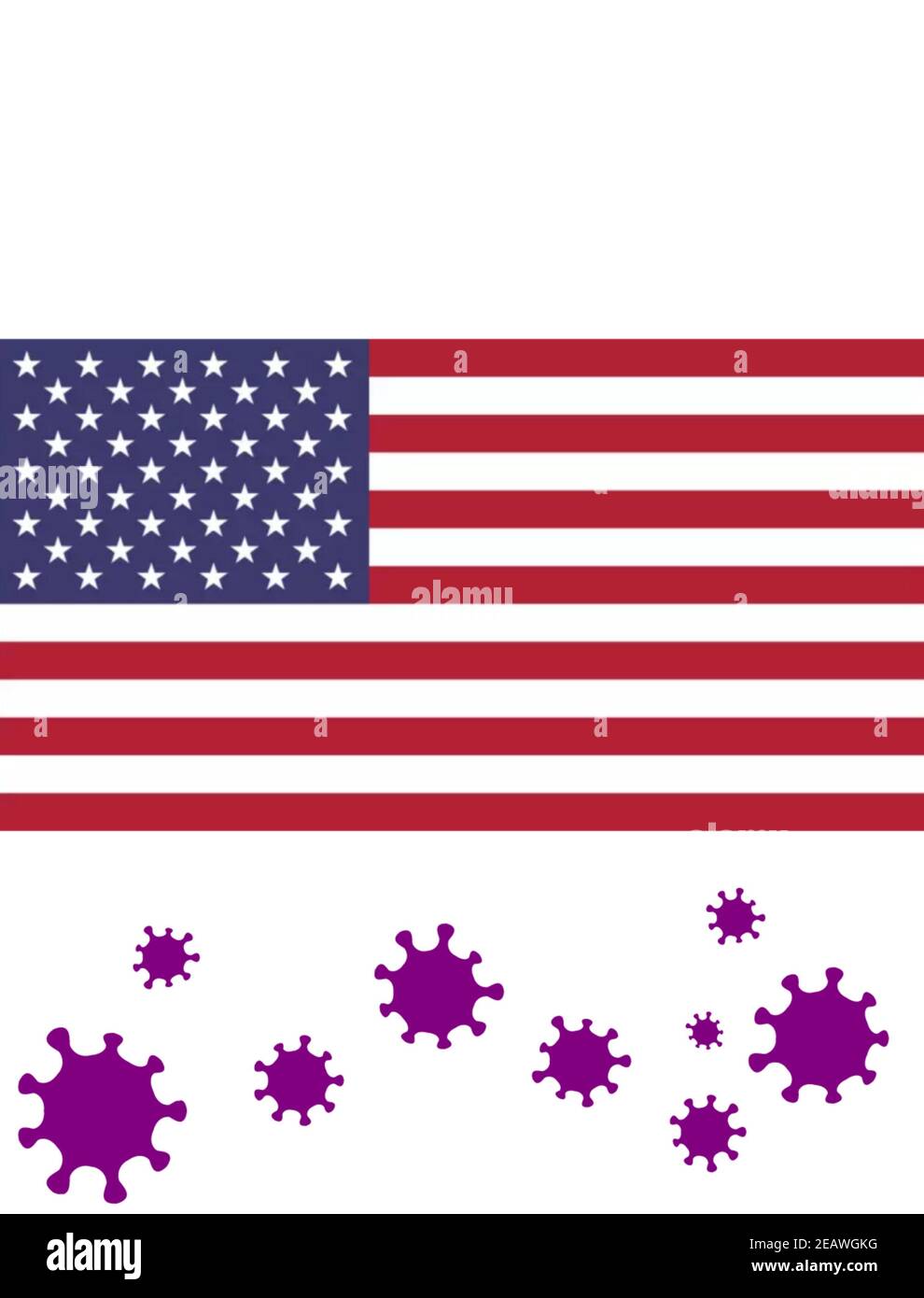 Coronavirus symbol background with the flags of the countries Stock ...