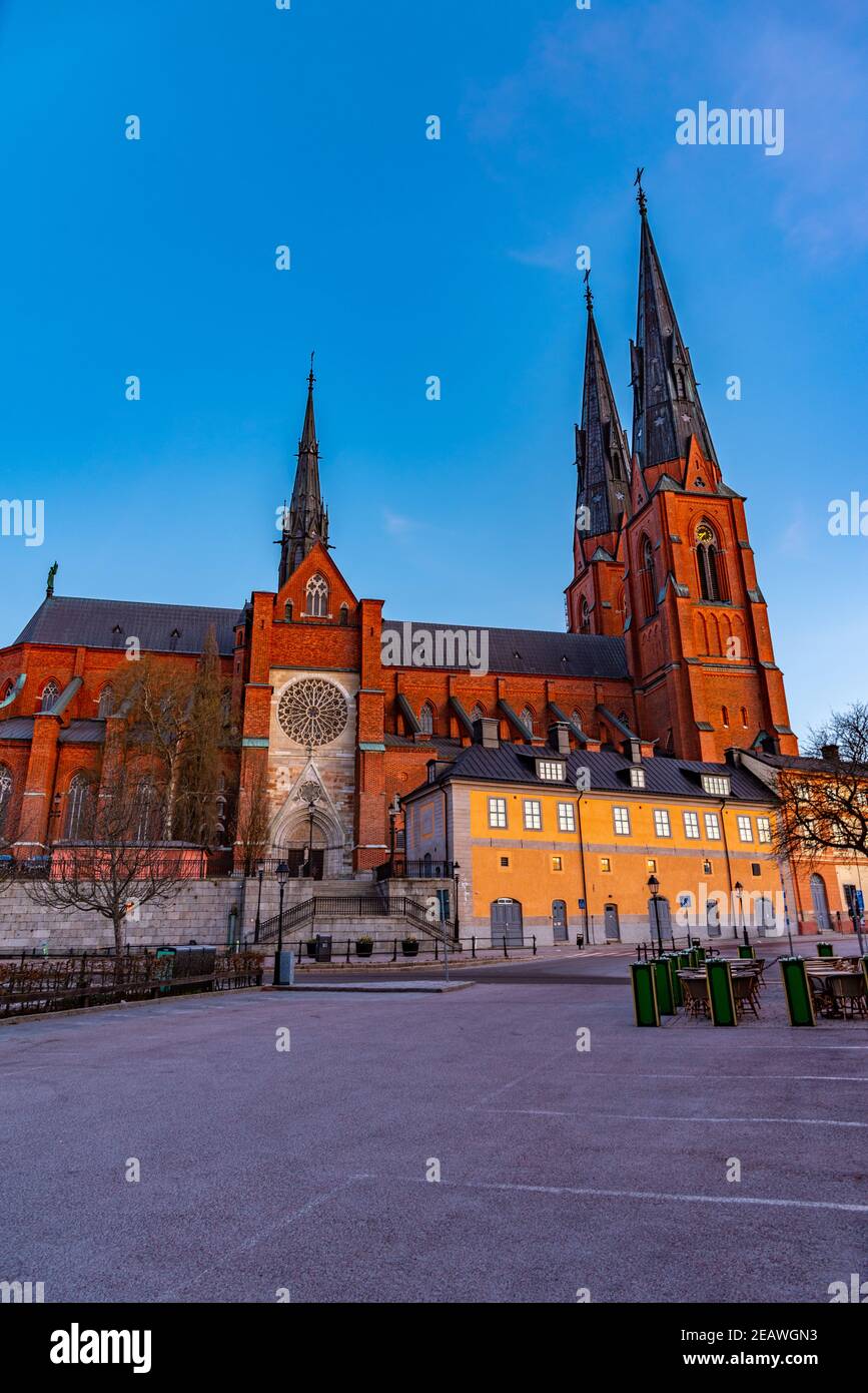 Cathedral by fyris river hi-res stock photography and images - Alamy