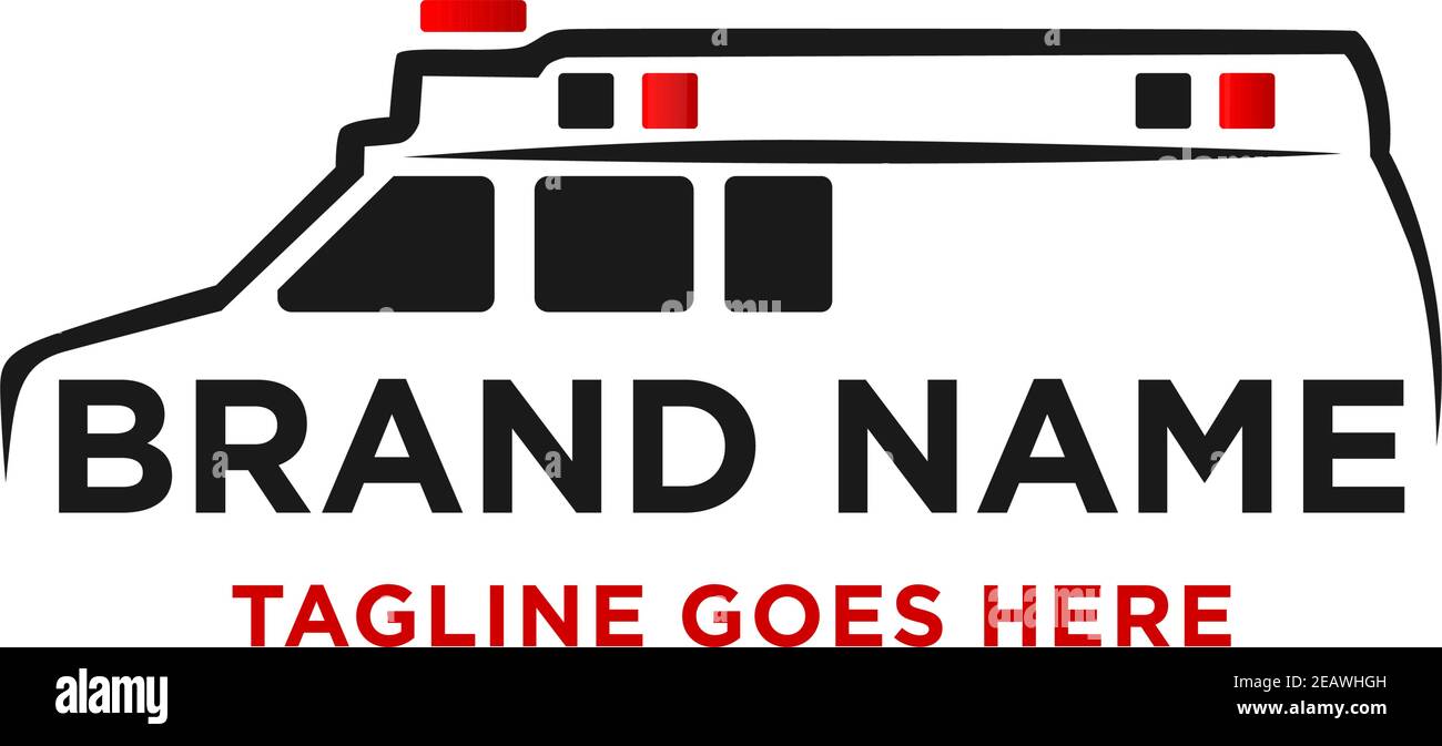 ambulance car logo design your company Stock Vector Image & Art - Alamy