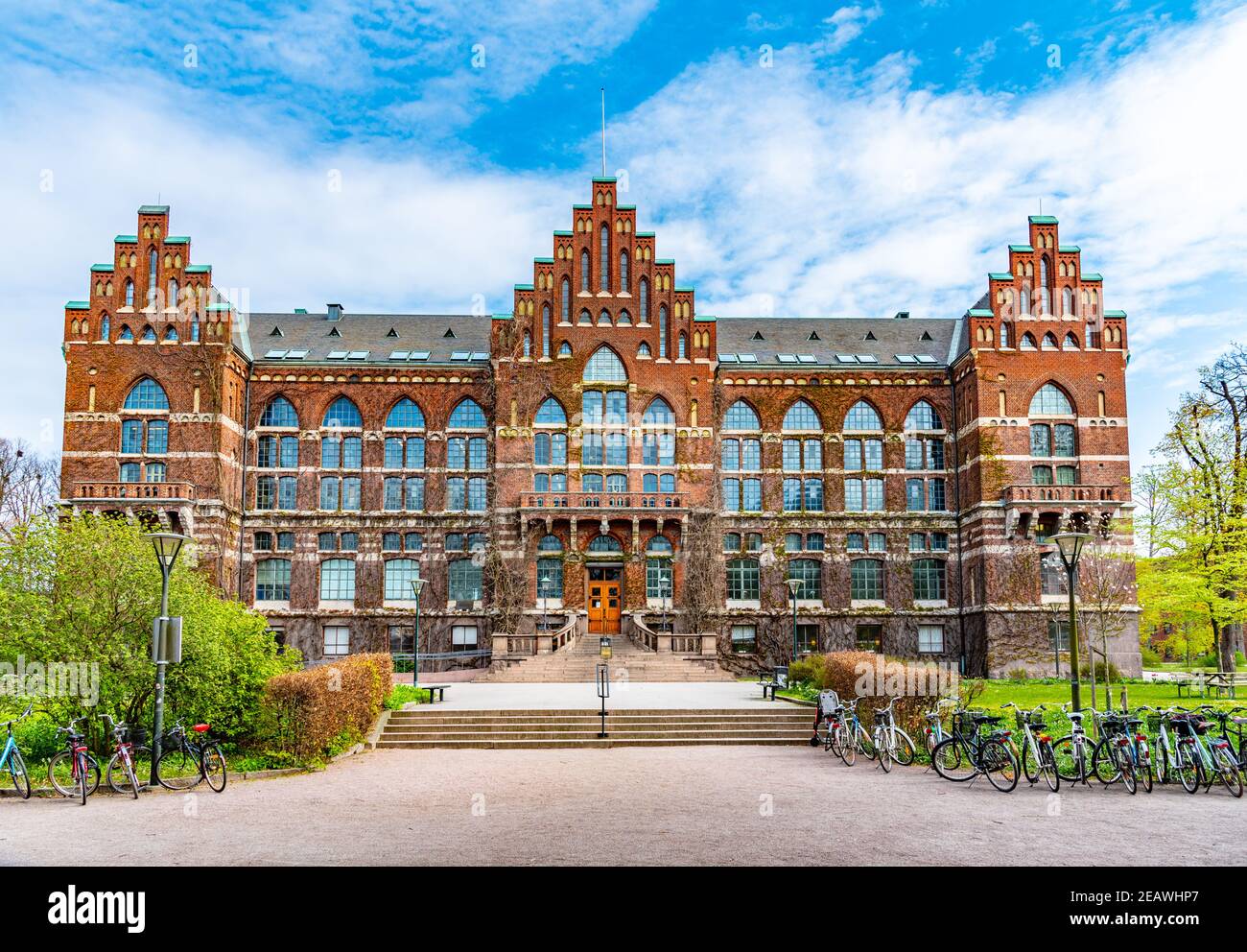 University library in Lund, Sweden Stock Photo - Alamy
