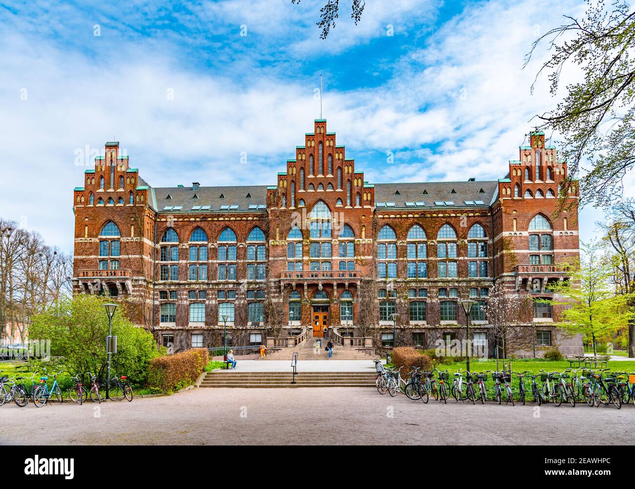 University library in Lund, Sweden Stock Photo - Alamy