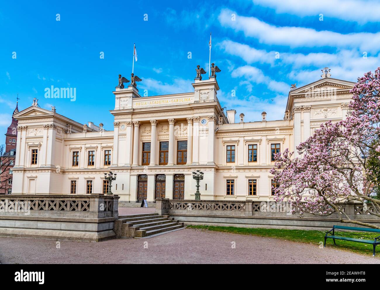 View of the lund university in Sweden Stock Photo - Alamy