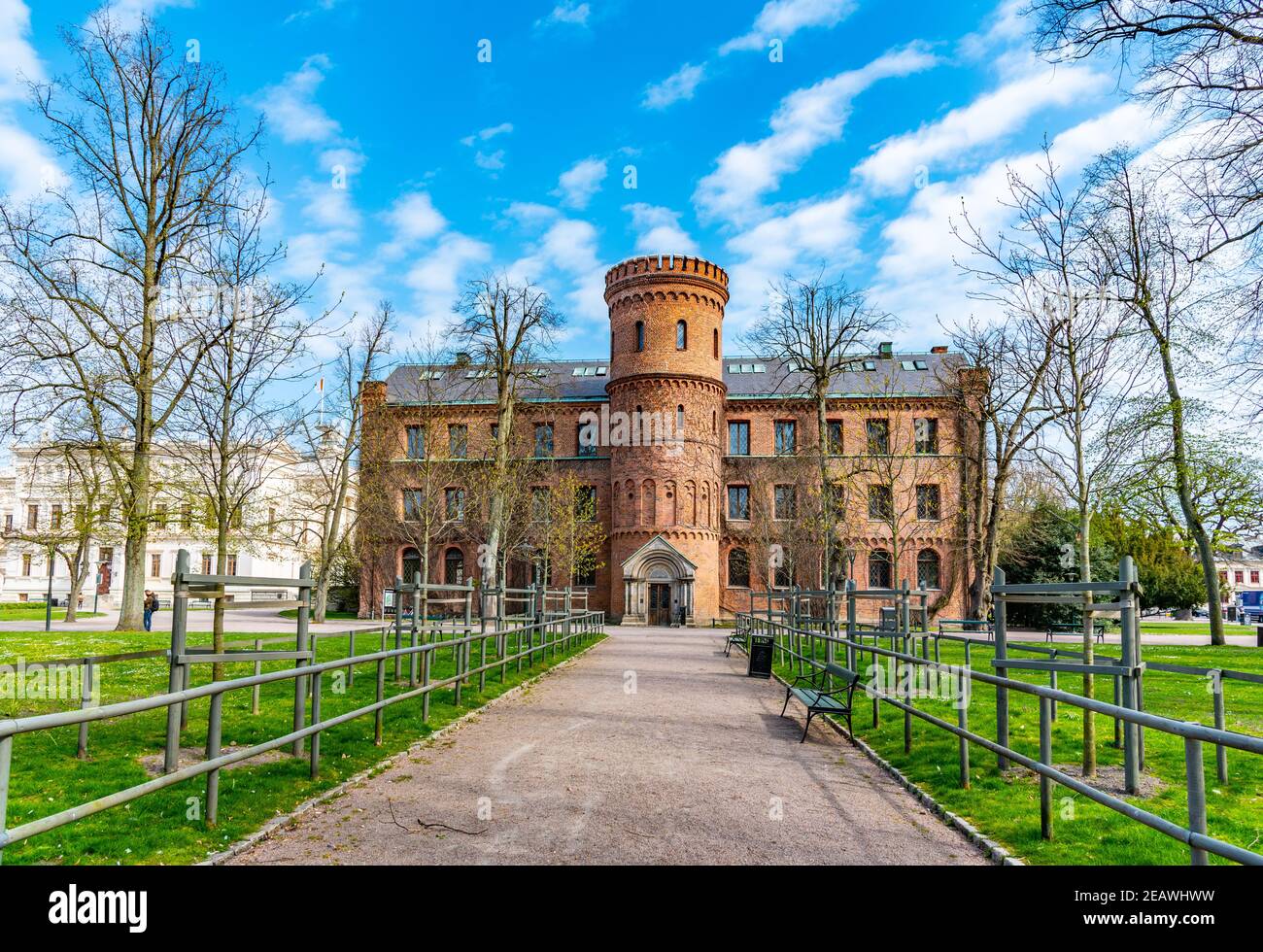 Kungshuset building of the Lund university in Sweden Stock Photo - Alamy