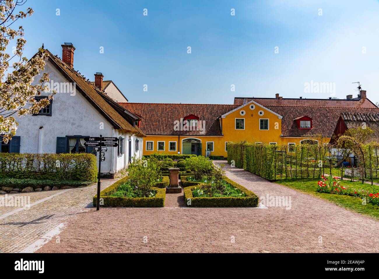 Farm at Kulturen open-air museum in Lund, Sweden Stock Photo - Alamy