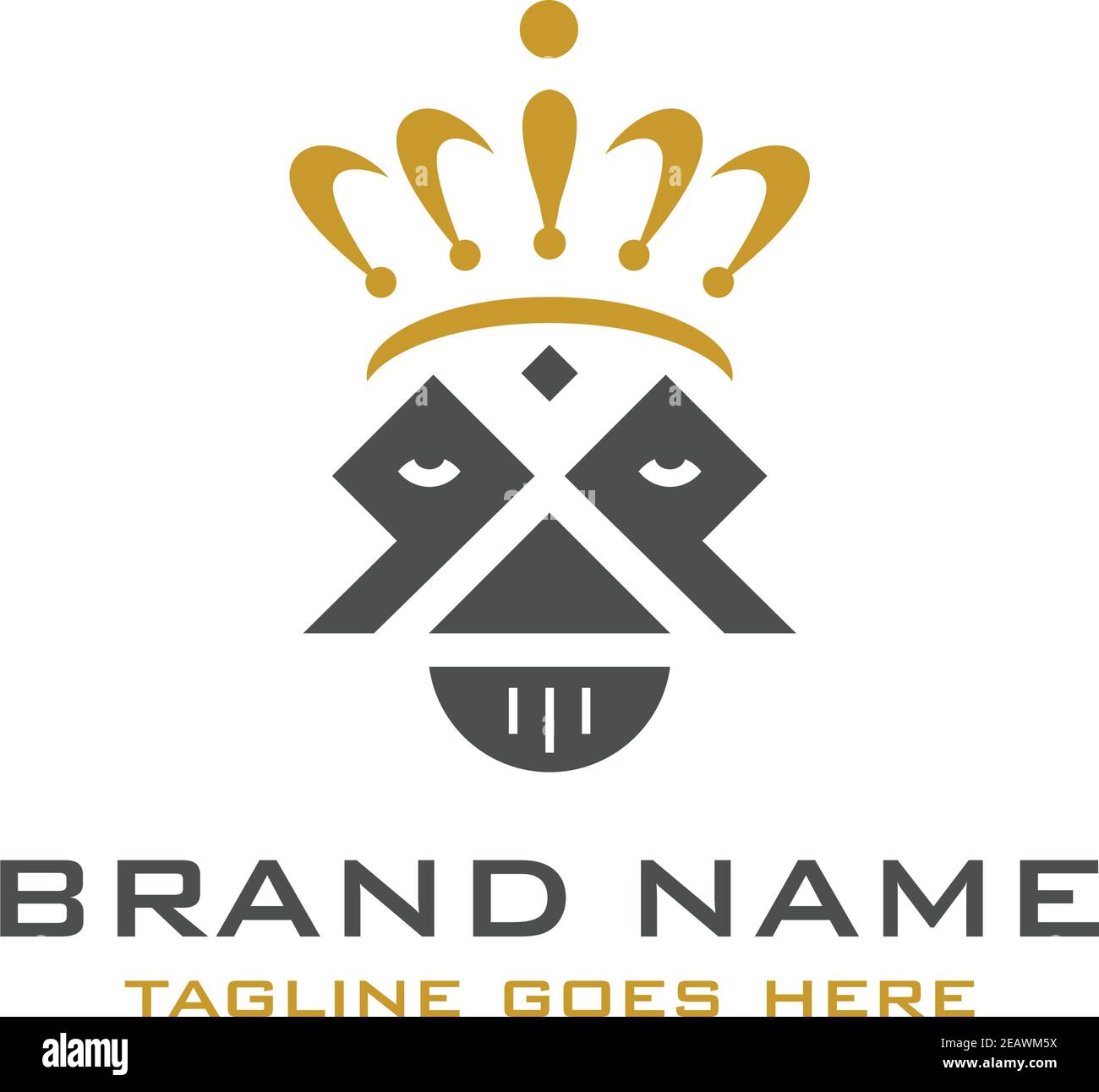 Royal blue and gold logo background hi-res stock photography and images ...
