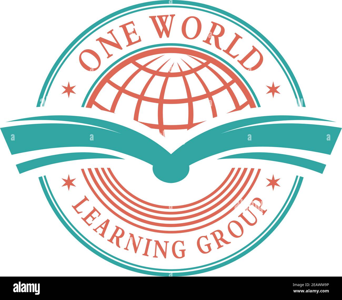 one word education logo emblem Stock Vector Image & Art - Alamy