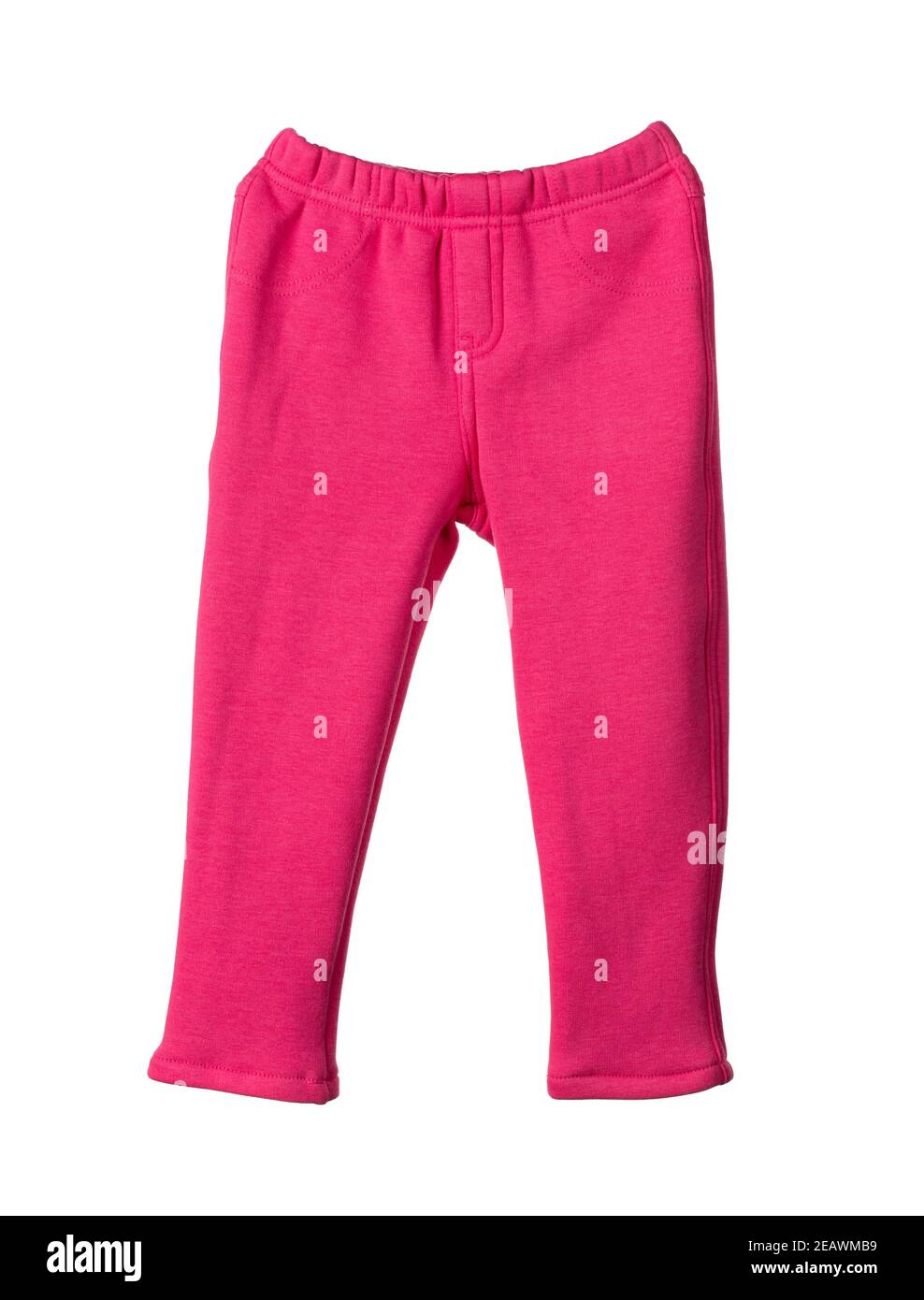 Childrens red pants. Isolated on the white background Stock Photo - Alamy