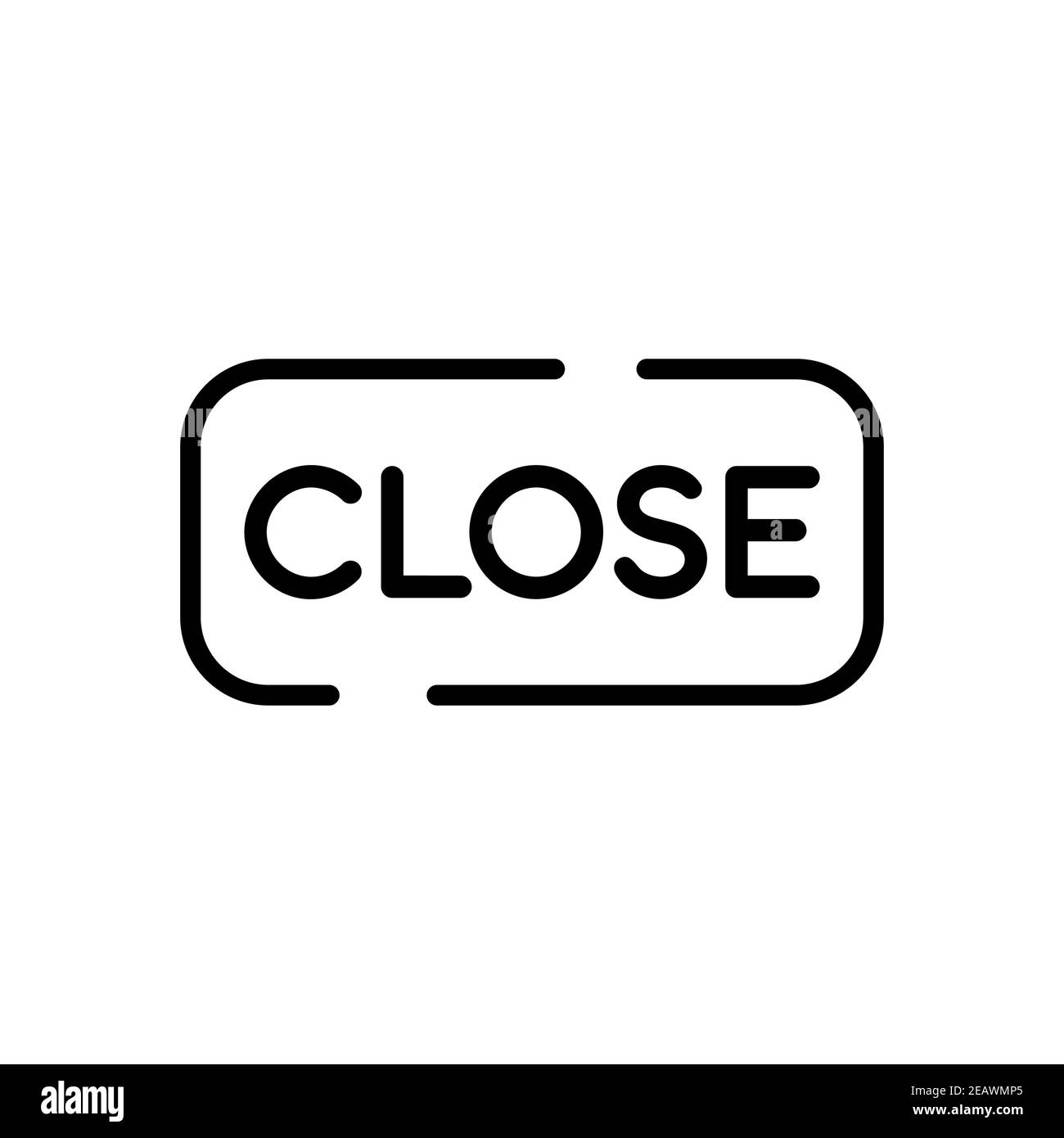 Close sign icon. E-commerce sign. Graph symbol for your web site design ...